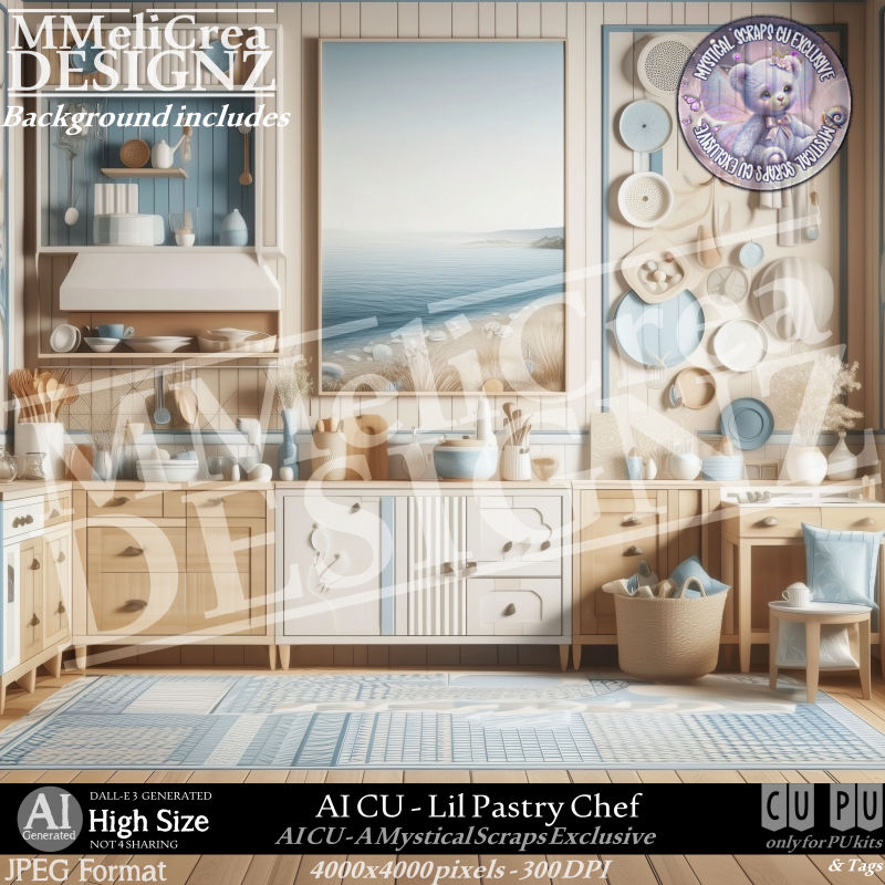 AI CU – Lil Pastry Chef – Mysticalscraps.com